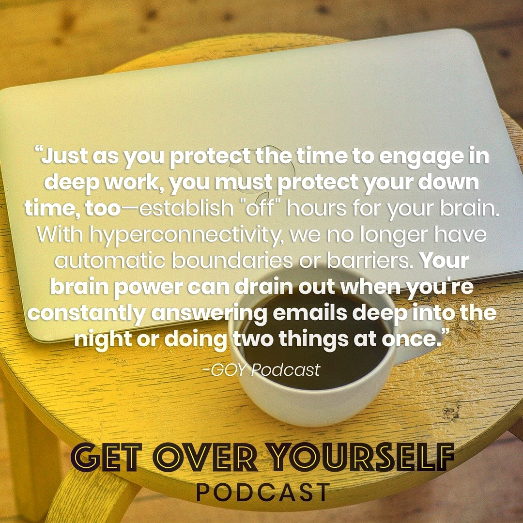 Insights from the book Deep Work by Cal Newport: Part 2 - Get Over ...
