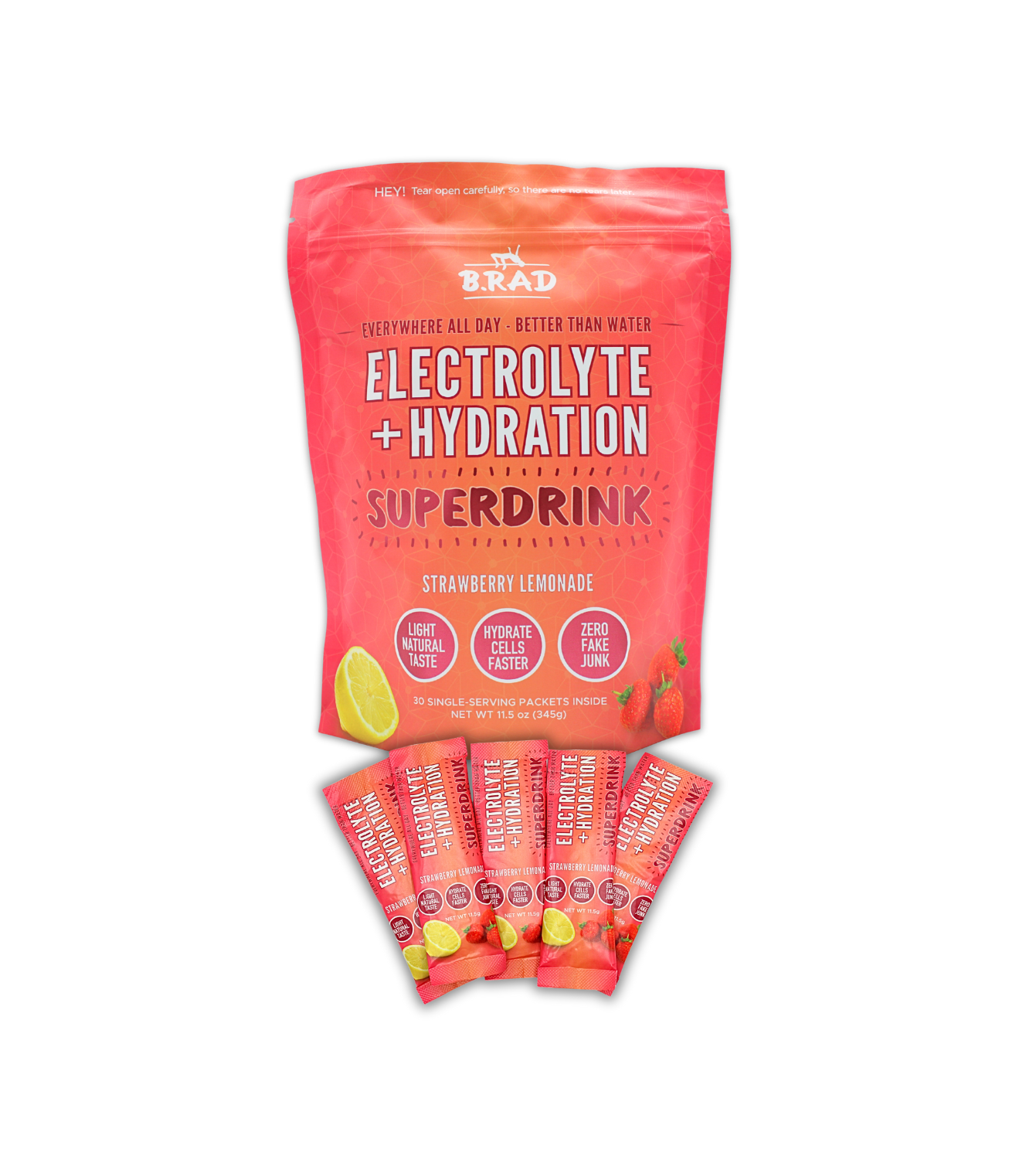 B.rad Superdrink: Electrolyte & Hydration